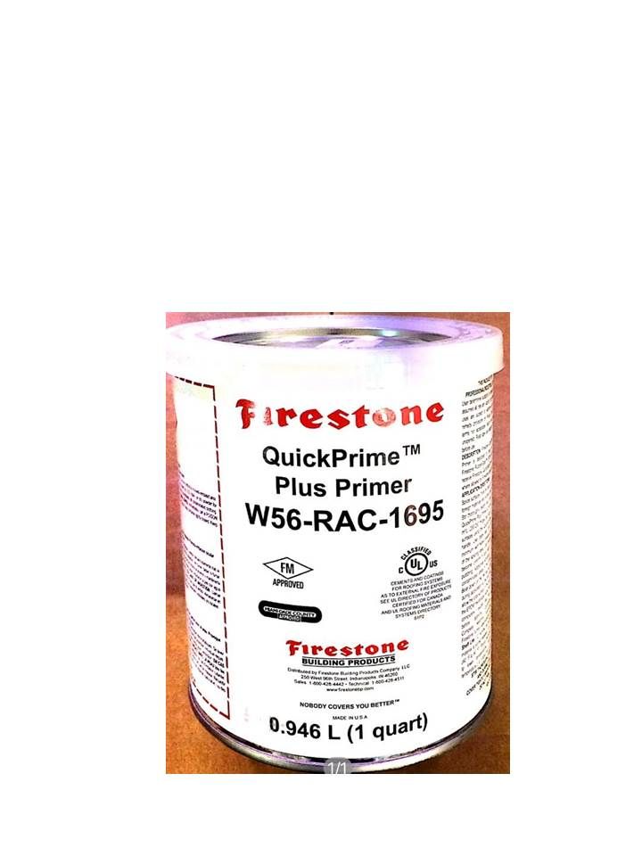 1 ליטר פריימר/דבק QUICKPRIME™ PLUS פיירסטון FIRESTONE