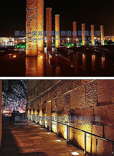 תאורת לד שקועה נירוסטה לבריכות HUIQI HQ-DS03